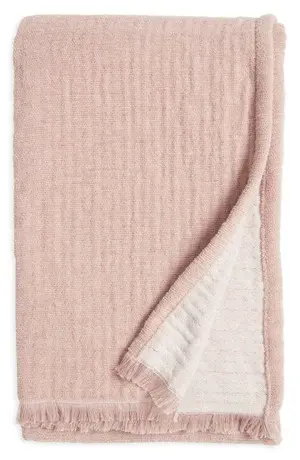 Nordstrom Chenille Throw - Pink Fawn Multi