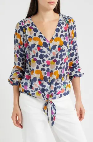 Apny Front Tie Tops