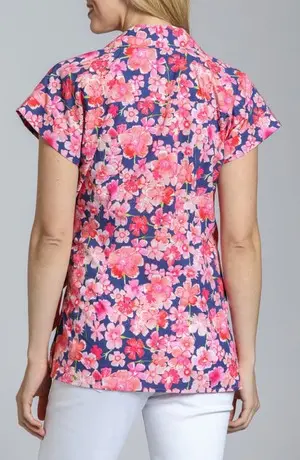 APNY Floral Cotton Button-up Shirt
