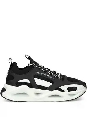 Emporio Armani Infinity Cage Sneakers - Black