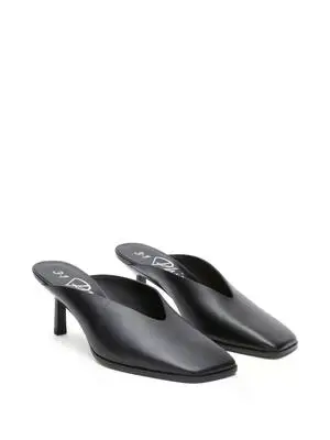 3.1 Phillip Lim 68mm Square-toe Mules - Black
