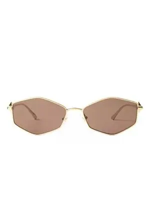 JIMMY CHOO Sunglasses - Gold