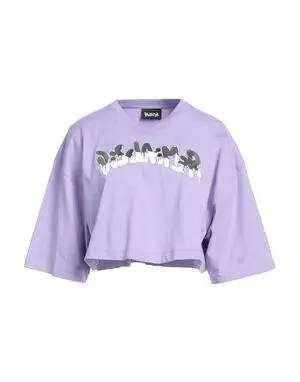 DISCLAIMER Printed Cropped T-shirt