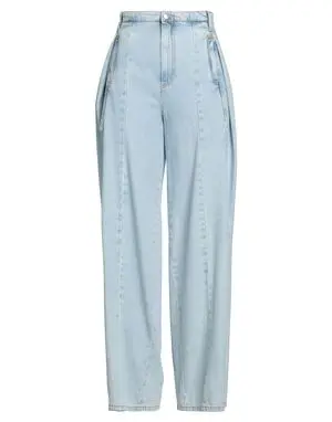 Sandro Cotton Denim Baggy Jeans