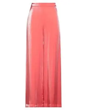 OTTOD'AME Wide-leg Metallic Crepe Pants