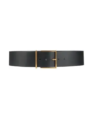 Sandro Cowhide Leather Belt - Black