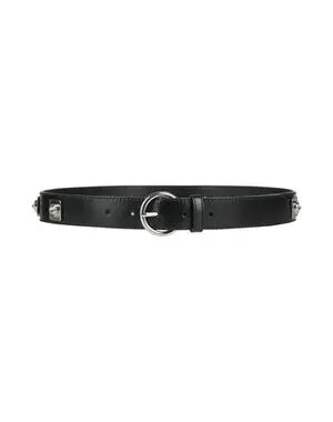 Sandro Cowhide Belt - Black