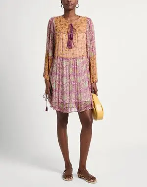 Antik Batik Floral-print Mini Dress