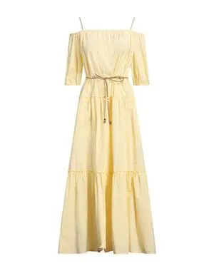 Peserico Embellished Maxi Dress - Yellow