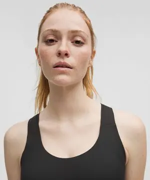 Lululemon Go Further Bra With Support Code Technology - Black