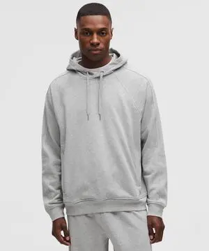 Lululemon French Terry Pullover Hoodie - Heathered Core Light Grey