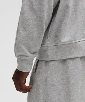 Lululemon French Terry Pullover Hoodie - Heathered Core Light Grey