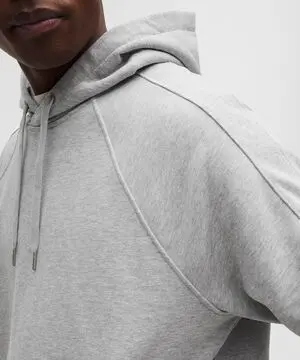 Lululemon French Terry Pullover Hoodie - Heathered Core Light Grey
