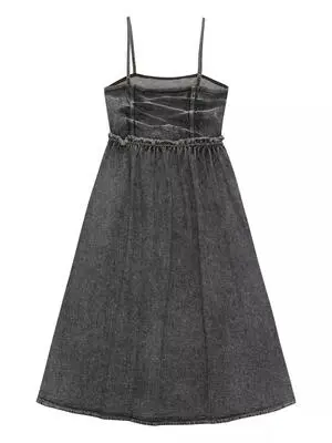 GANNI Denim Midi Dress