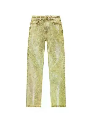 GANNI Foil Flared Jeans