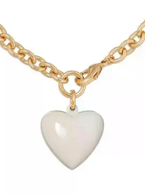 ROXANNE ASSOULIN The Mini Puffy Heart Charm Bracelet - Neutrals
