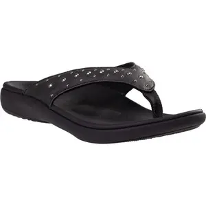 REVITALIGN Yumi Fresca Flip Flop - Black