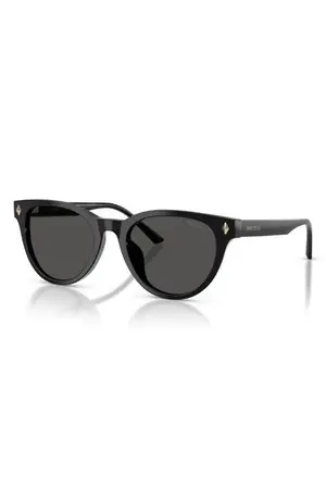 JIMMY CHOO Trace Phantos Sunglasses - Black/dark Grey