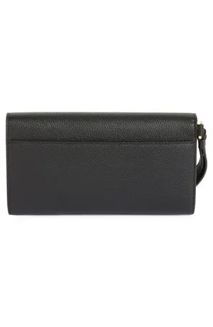 TOM FORD Tara Leather Wristlet - Black
