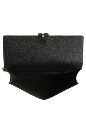 TOM FORD Tara Leather Wristlet - Black