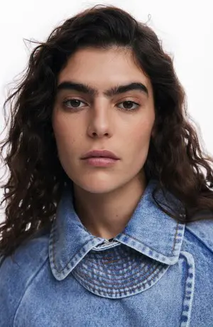 Desigual Oversized Denim Trucker Jacket