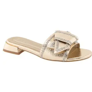 Bcbgmaxazria Amora Slide Sandal - Platino