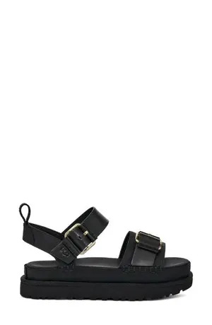 UGG Goldenstar Villa Platform Sandals - Black