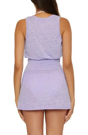 BECCA By Rebecca Virtue Beach Date Burnout Cover-up Dress