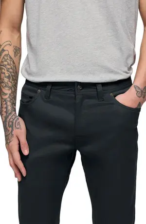 Prana Stretch Zion™ 5-pocket Tapered Pants - Black