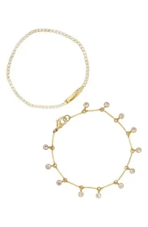 Ettika Set Of Two Bracelets - Gold