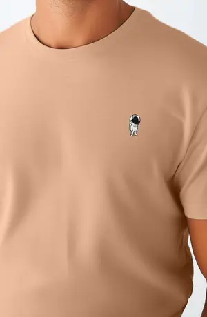 DALIX Astronaut Tee - Peach