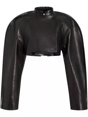 Khaite Rotha Leather Jacket