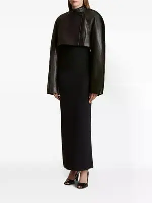 Khaite Rotha Leather Jacket