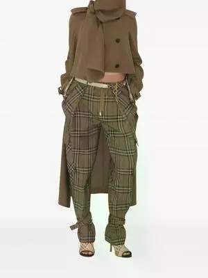 Burberry Silk-blend Trousers