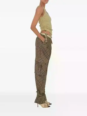 Burberry Silk-blend Trousers