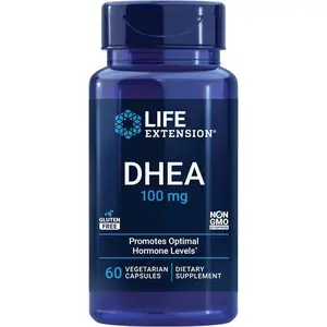 LIFE EXTENSION Dhea 100mg 60 Capsules - One-color