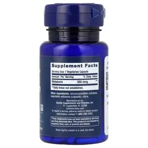 LIFE EXTENSION Melatonin 300mcg 100 Capsules