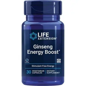LIFE EXTENSION Ginseng Energy Boost 30 Capsules - One-color