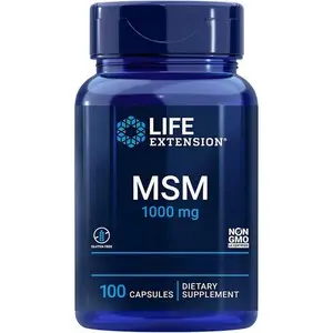 LIFE EXTENSION Msm 1000mg 100 Capsules - One-color