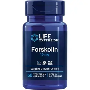 LIFE EXTENSION Forskolin 10mg 60 Capsules - One-color