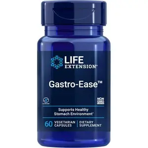 LIFE EXTENSION Gastro-ease 60 Capsules - One-color