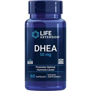 LIFE EXTENSION Dhea 50mg 60 Capsules - One-color