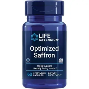 LIFE EXTENSION Optimized Saffron 60 Capsules - One-color
