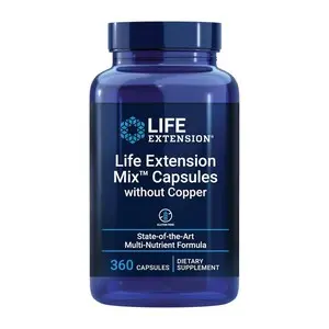 LIFE EXTENSION Mix Capsules Without Copper 360 Capsules