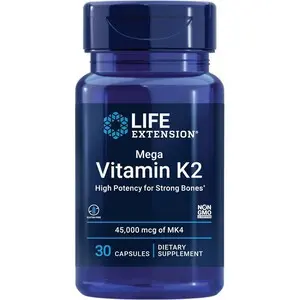 LIFE EXTENSION Mega Vitamin K2 30 Capsules - One-color