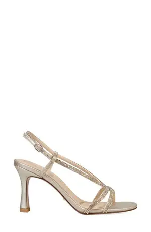 Pelle Moda Bracen Slingback Sandal - Platinum Gold
