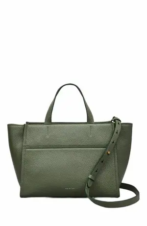 RADLEY Oak Street Ziptop Satchel - Olive