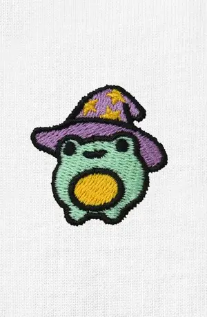 DALIX Sorcerer Frog Tee - White