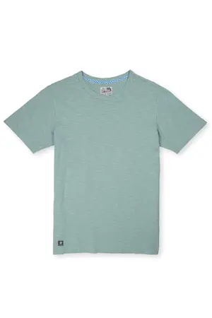 BAJA LLAMA Slub Pima Tee Green