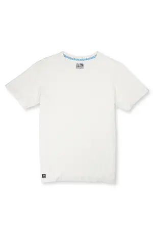 BAJA LLAMA Slub Pima Tee - White